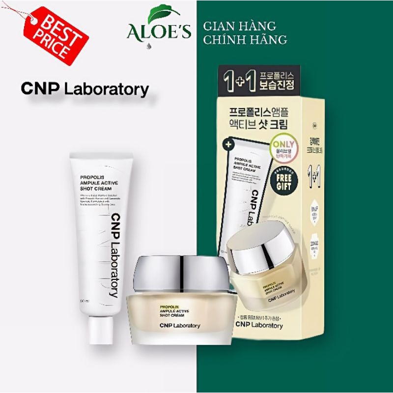 Set Kem Dưỡng Keo Ong, Phục Hồi Da CNP Laboratory Propolis Ampule ...