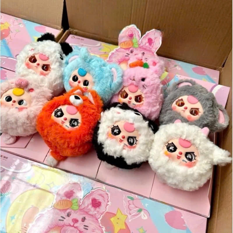 Baby Three Ví hồng, bé ba bb3 V1 ản nâng cấp Vinyl Face Blind Box hàng ...