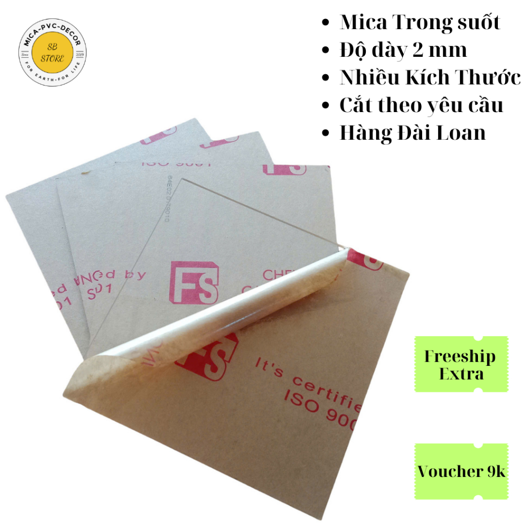 Mica Trong Suốt Dày 2mm Nhiều Kích Thước,Khổ A3,A4,A5,Tấm Nhựa Mica ...