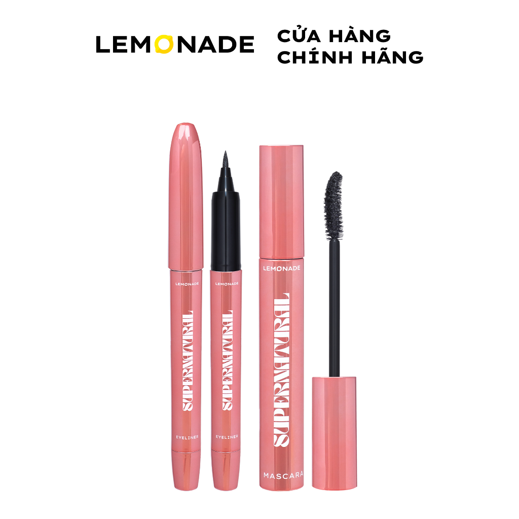 Combo LEMONADE Eyeliner và Mascara SuperNatural (1g & 7.5g) | Shopee ...