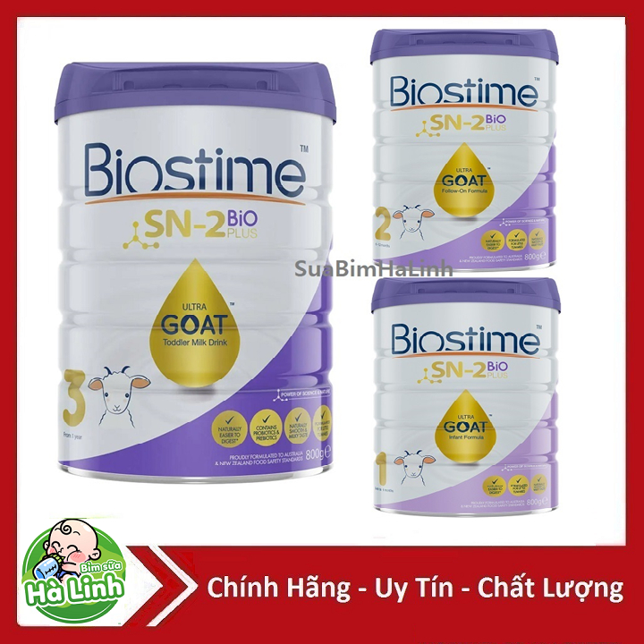 Sữa Dê Biostime 1/2/3 Lon 800g [Nhập Khẩu Chính Hãng] | Shopee Việt Nam
