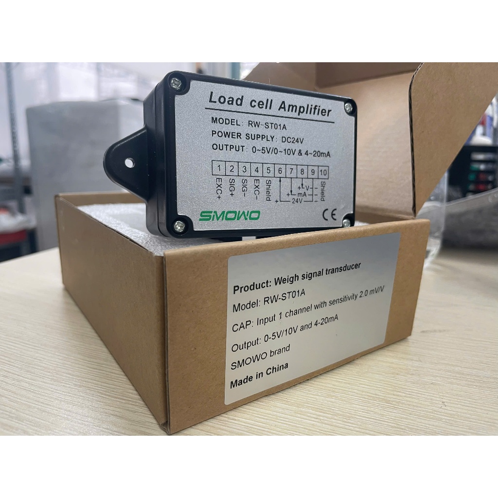 Bộ chuyển đổi tín hiệu loadcell sang analog 4-20mA, 0-10V, 0-5V RW-ST01A | Shopee Việt Nam