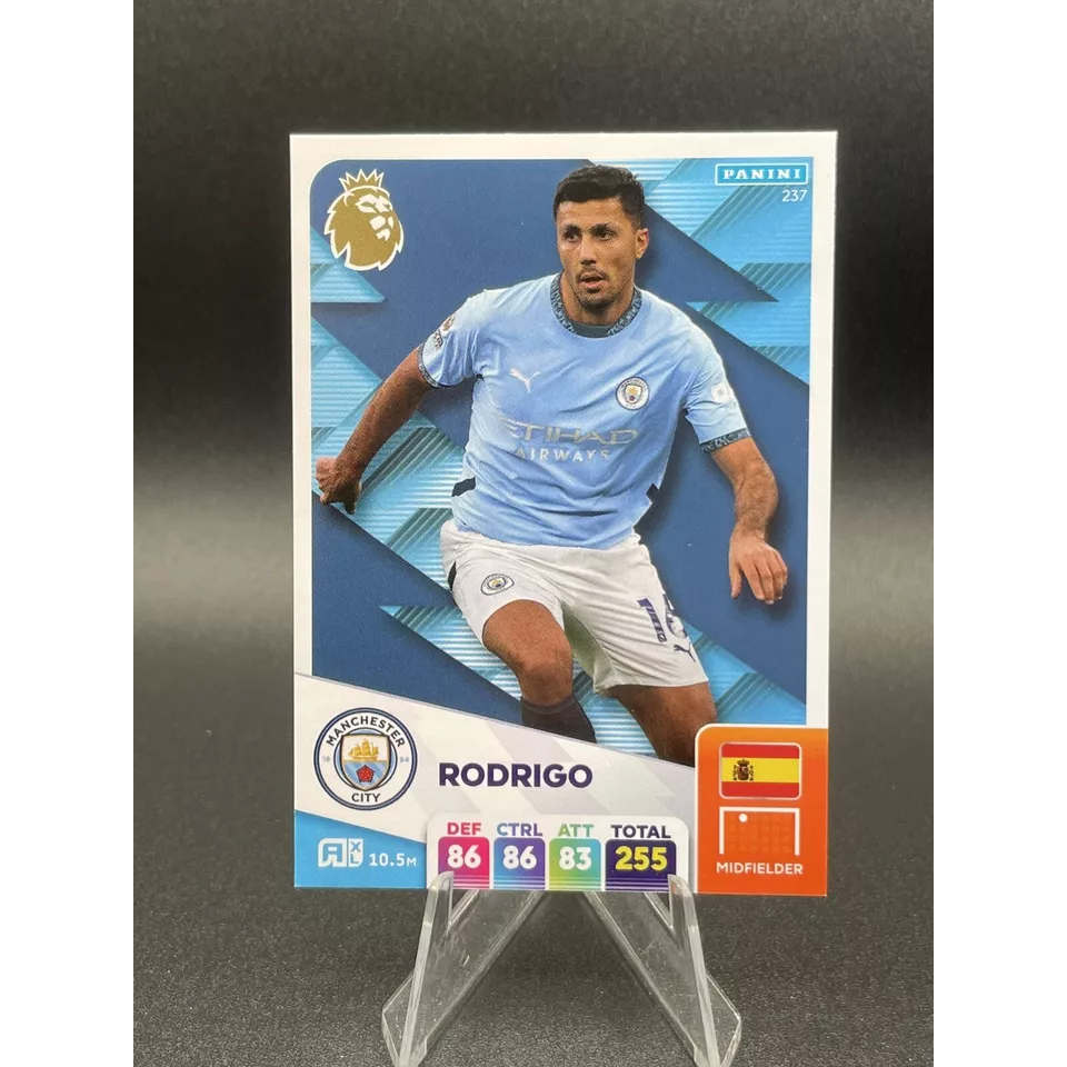 Thẻ Rodri Panini Adrenalyn XL Premier League 2024/2025 (Manchester City ...