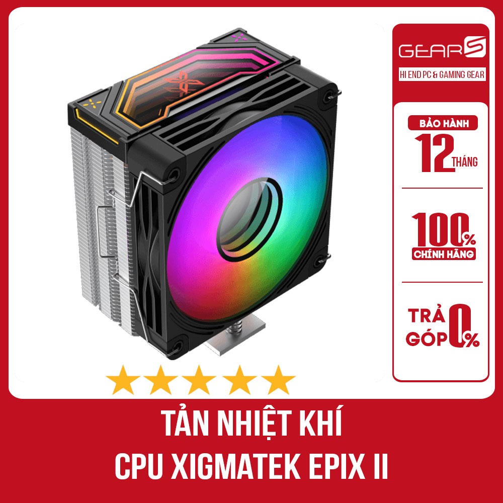 Tản nhiệt khí CPU Xigmatek EPIX II - Bảo hành 12 Tháng chính hãng Mai Hoàng | Shopee Việt Nam