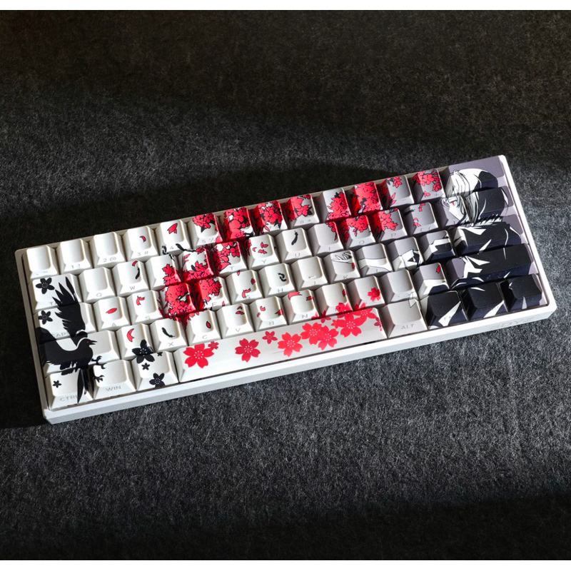 Keycap XVX - nhựa PBT cao cấp - 118 phím đủ lắp mọi layout - OEM - Gojo/Sakura Raven/Sakura Snow ...