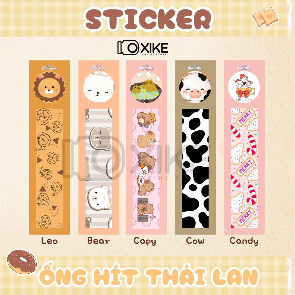 [Quà tặng] Sticker Trang Trí Hũ Hít Thái Lan Hot Trend | Độ Xike ...