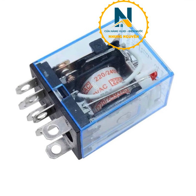 [Relay Kiếng] Rơ le trung gian Omron 8 chân 220V 10A | Shopee Việt Nam