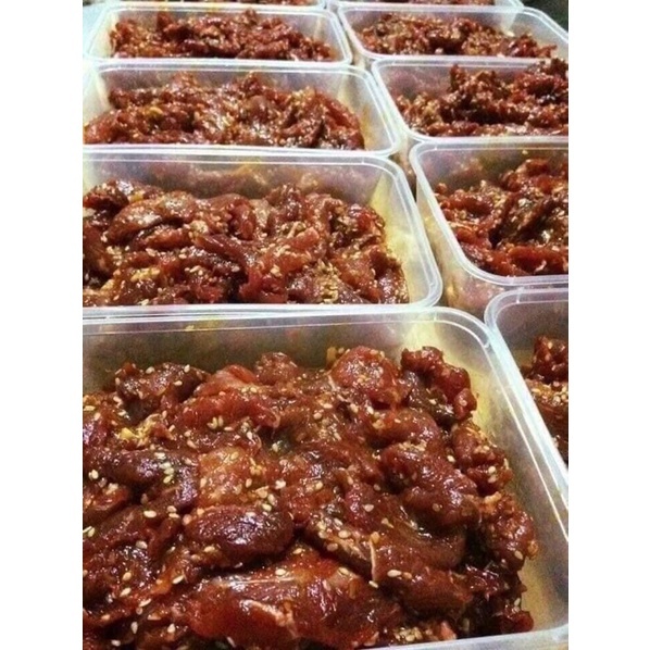 Thịt Nai Phi Lê ướp sate hộp 500gr(GIAO HOA TOC 2H) | Shopee Việt Nam