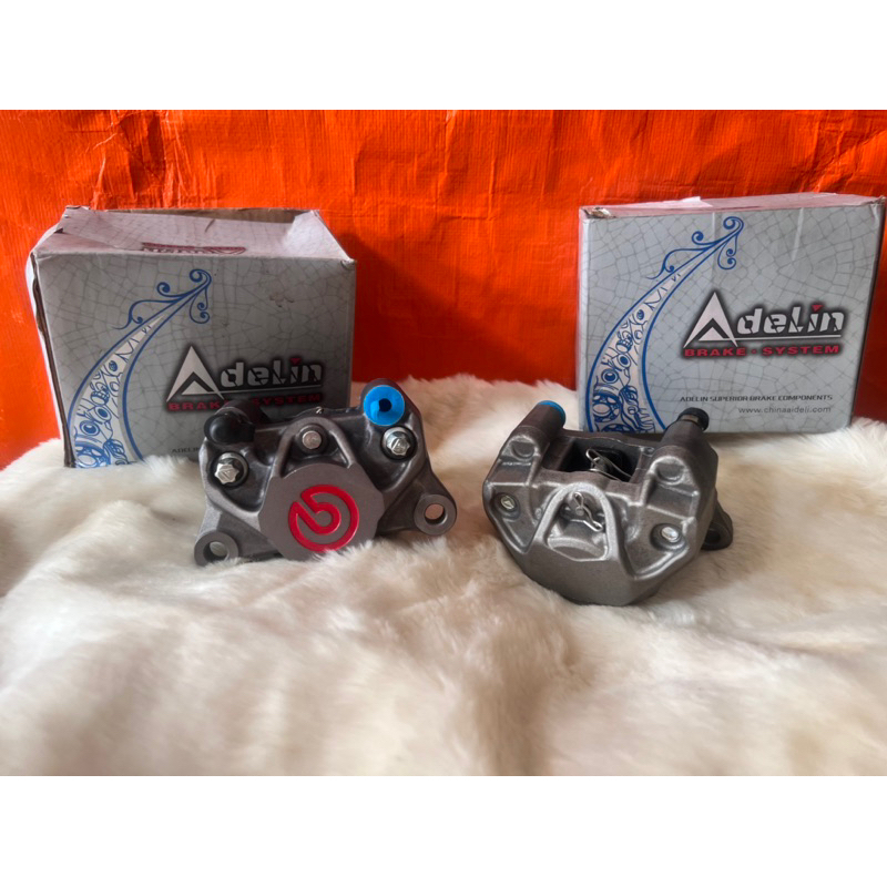 Heo Dầu Xe Máy Chính Hãng Adelin 2 Piston Đối Xứng Mod Brembo Mã ADL ...
