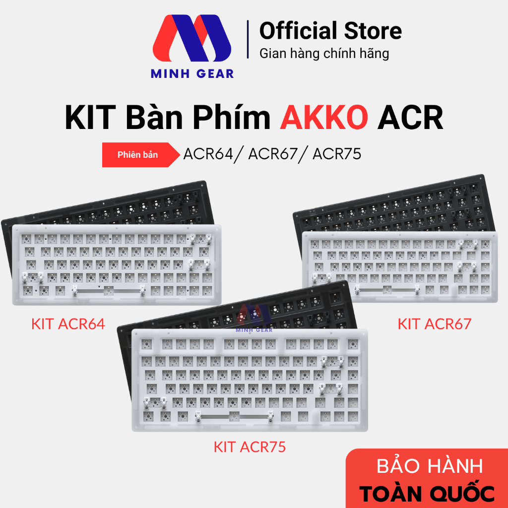 Kit ACR - Kit bàn phím cơ AKKO ACR64 / ACR67 / ACR75 ( RGB / Hotswap ...