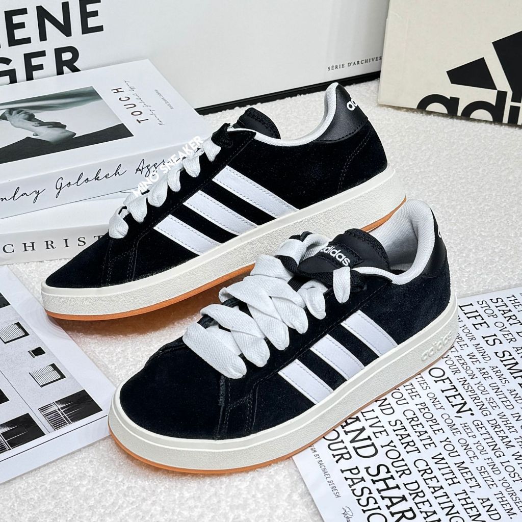 [SẴN AUT 100%] Giày adidas Grand Court Base 'Black' (IH6184) | Shopee ...