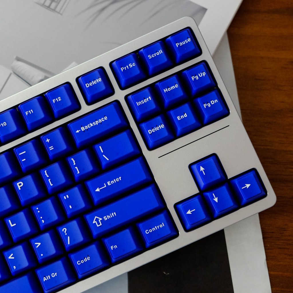 Bộ keycap Aifei Klein Blue (Cherry Profile / ABS Double-shot) | Shopee ...