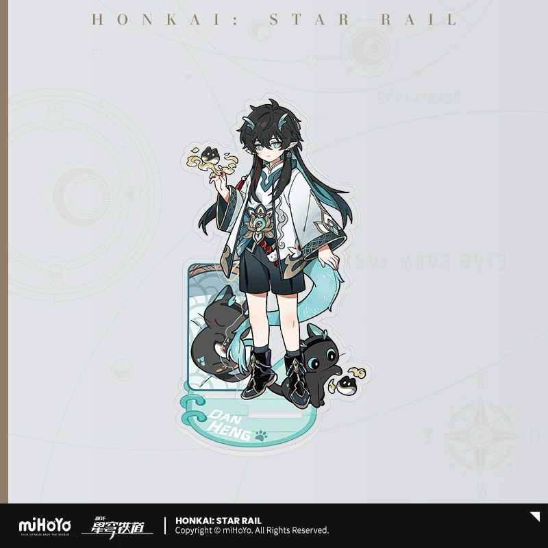 [Honkai Star Rail] Mô hình standee mèo bé trai nhân vật Danheng IL HSR ...