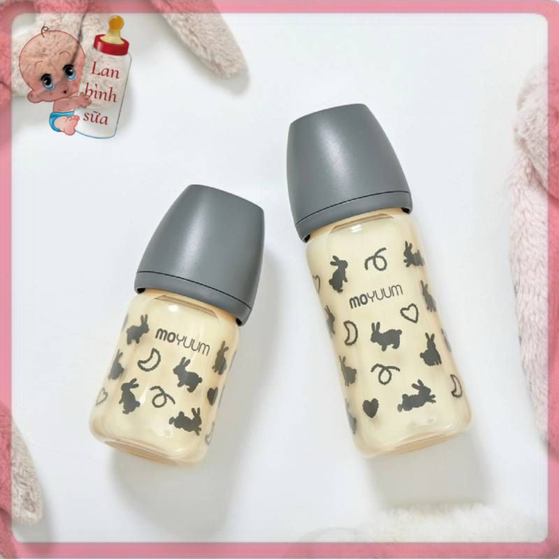 Bình Sữa Hàn Quốc Moyuum - Chất Liệu Nhựa PPSU Cao Cấp 170ml/270ml | Shopee Việt Nam