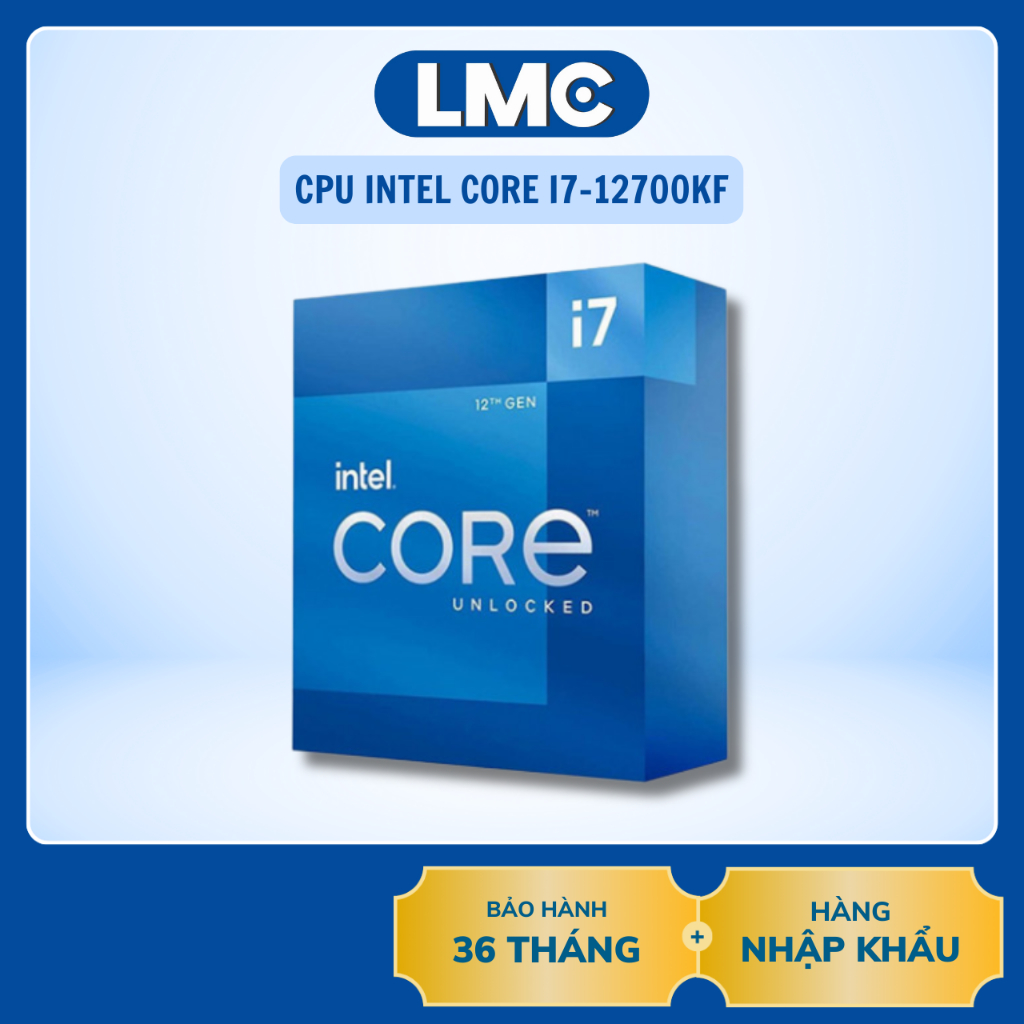 CPU Intel Core i7 12700KF (Up To 5.00GHz, 12 Nhân 20 Luồng, 25M Cache, Alder Lake) | Shopee Việt Nam