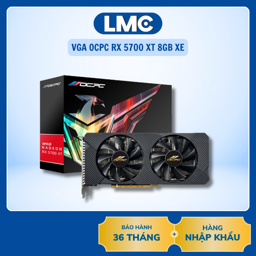VGA OCPC RX 5700 XT 8GB XE | Shopee Việt Nam