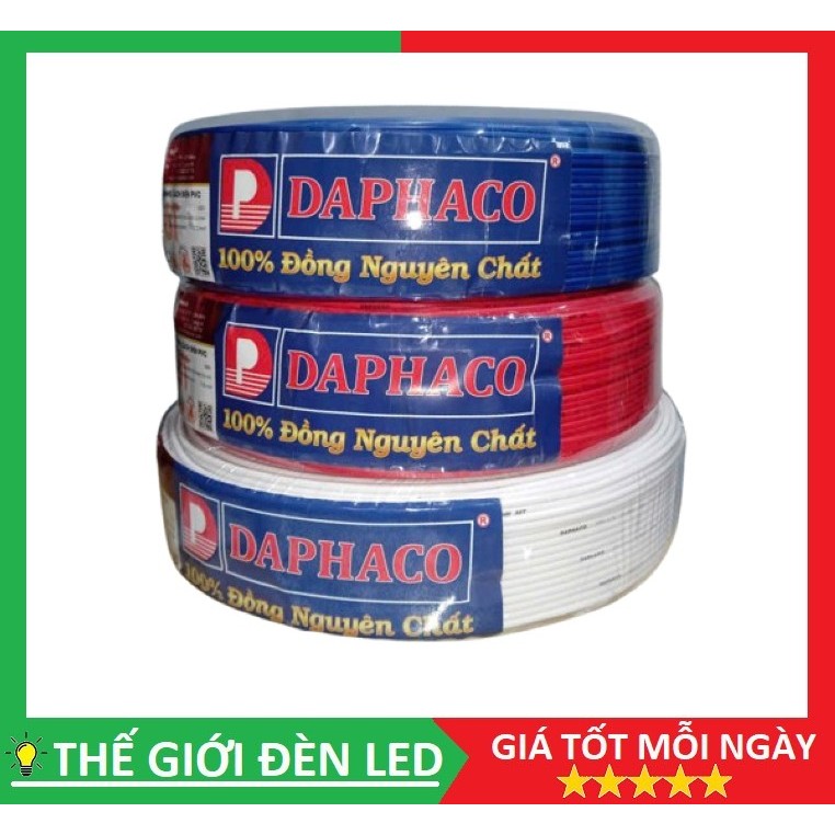 Dây điện đôi 100M Daphaco VCMD 2x16, 2x24, 2x32, 2x30 hàng chính hãng ...