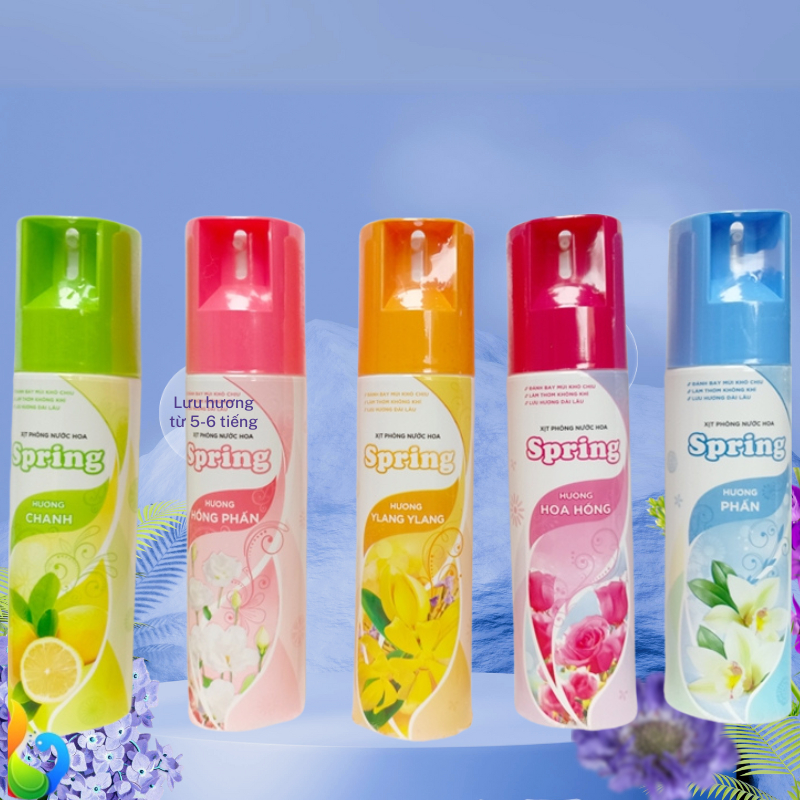 Xịt Phòng Spring Hương Nước Hoa 225ml | Shopee Việt Nam