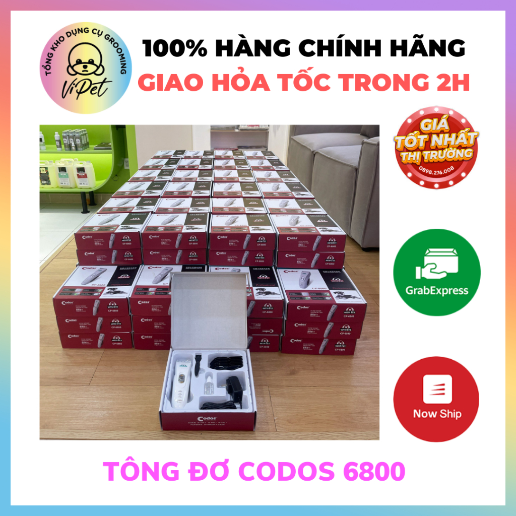 (CHÍNH HÃNG 100%) CODOS CP-6800 TÔNG ĐƠ CHÓ MÈO CẠO LÔNG THÚ CƯNG - RẺ ...