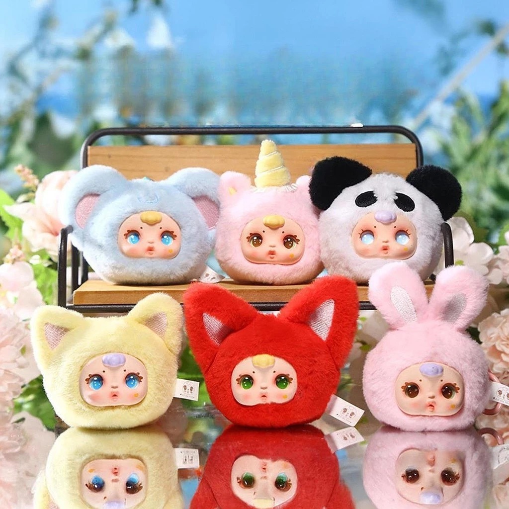 [CHÍNH HÃNG] Móc khóa Thú Bông MMnaitang Lovely Animal túi mù Blindbox ...