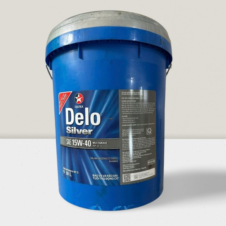 🔥 18 lít - Caltex Silver Delo 40/50 - Dùng cho động cơ dầu diesel ...