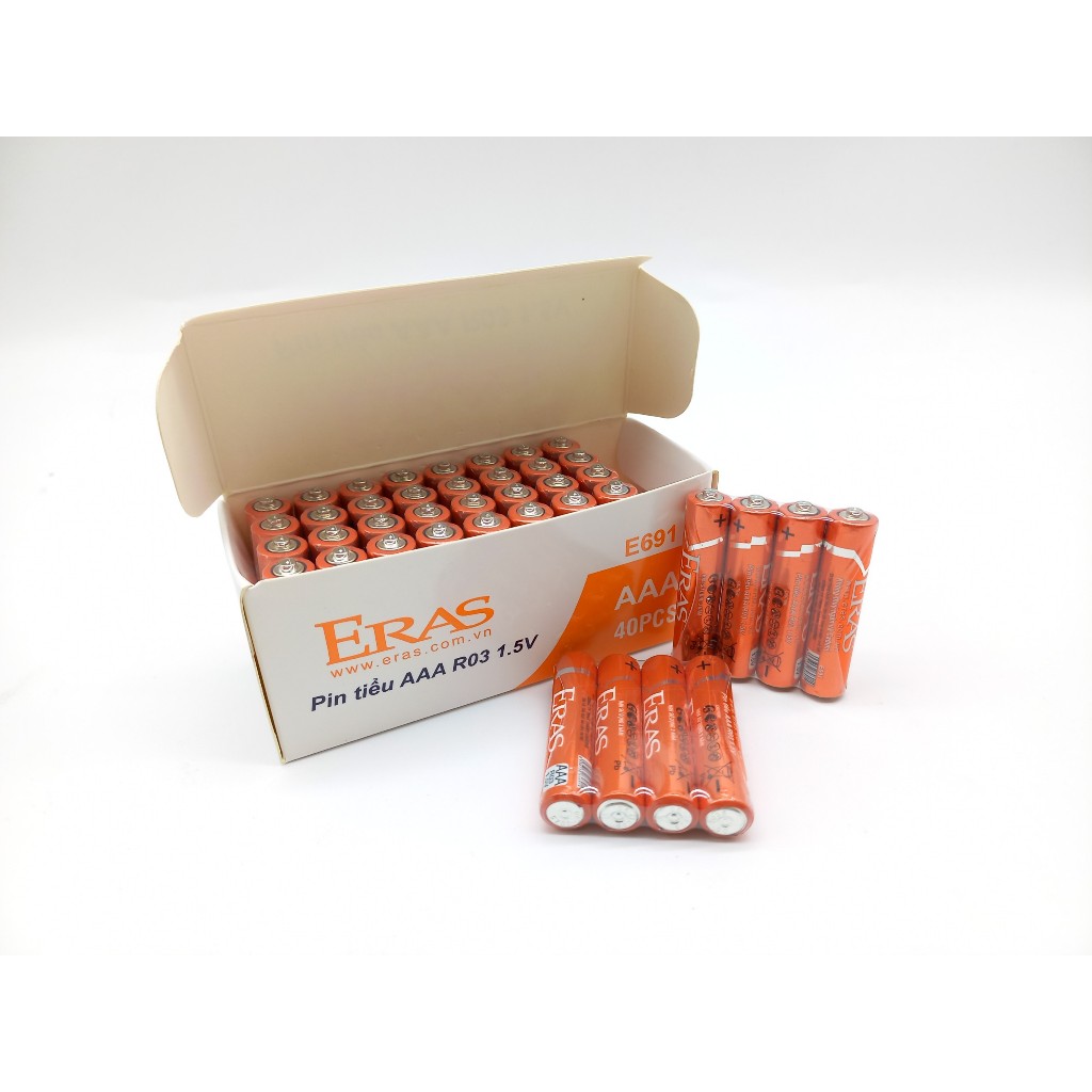 Vỉ 4 viên Pin Eras E691 - 693. Pin tiểu AAA, AA ( Cao Cấp ) | Shopee Việt Nam