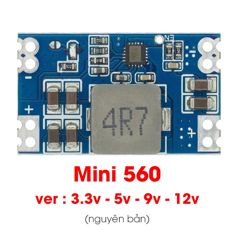 Mini 560 - Mạch hạ áp 5V 3.3V 9V 12V đầu ra 5A DC Buck ổn định | Shopee ...