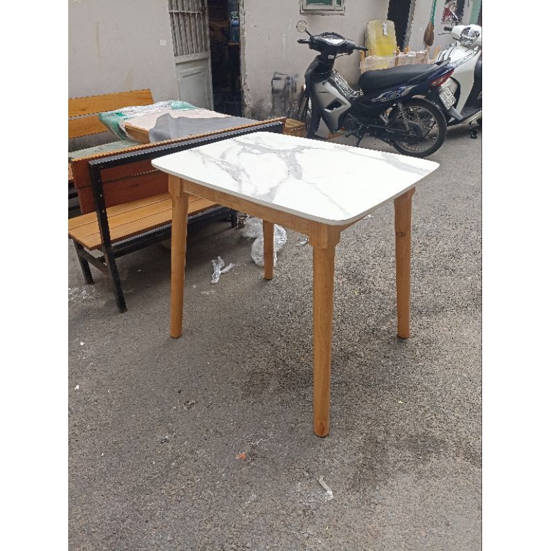 Bàn giả đá khung gỗ cao su setup cần hộ. giao hàng khu vực HCM | Shopee ...