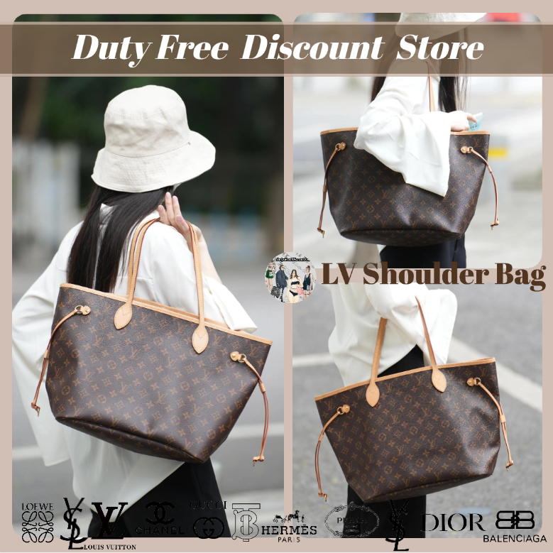 LV BAG Louis Vuitton NEVERFULL Classic Small Shopping Bag Túi xách Túi ...