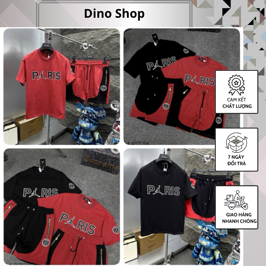 Bộ Cộc Nam Pa Rít Phối Màu Cực Nổi - Bộ Hè Nam Pa Rít Cao Cấp | Shopee ...