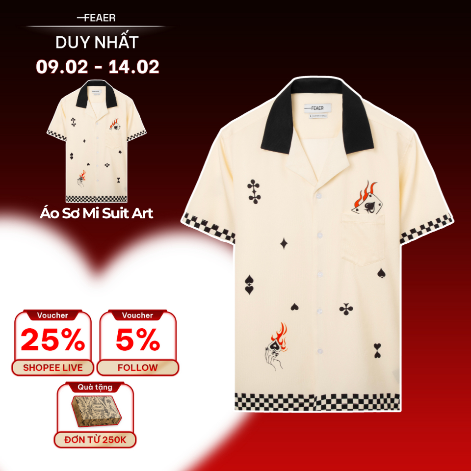 [ƯU ĐÃI MỞ BÁN] Áo sơ mi nam Suit Art tay ngắn, vải lụa chéo mềm mại ...