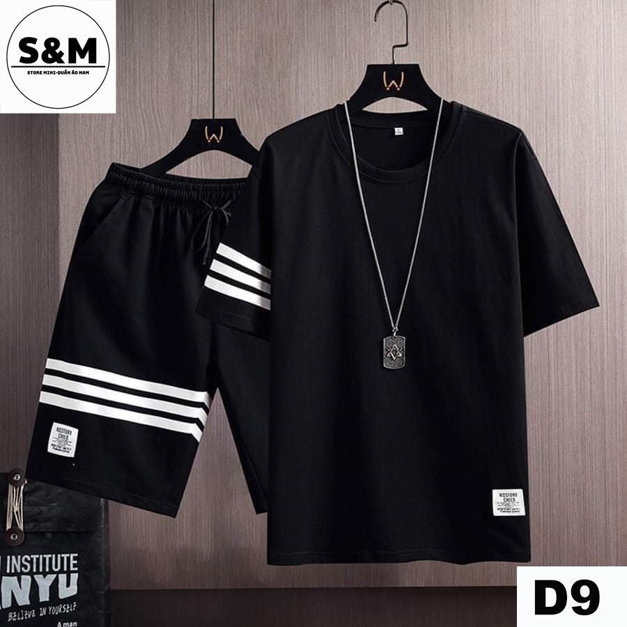 Quần áo Thun - Bộ quần áo in 3 sọc kẻ thời trang hottrend đủ size từ 30kg-90kg | Shopee Việt Nam