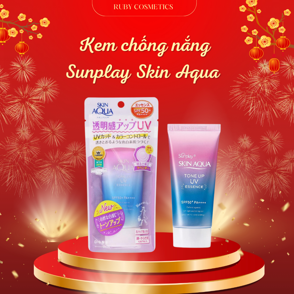 Kem chống nắng Sunplay Skin Aqua Tone Up UV Lavender SPF50+ PA++++ 50g ...