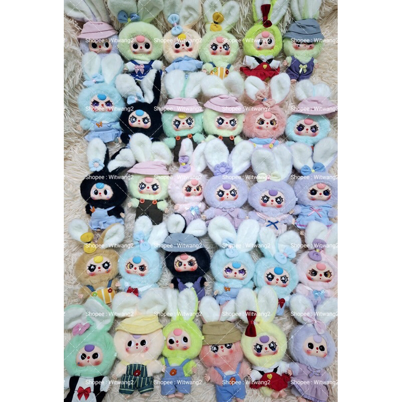 [ Đã Check ] baby three Macaron thỏ bb3 chính hãng blind box khui sẵn ...