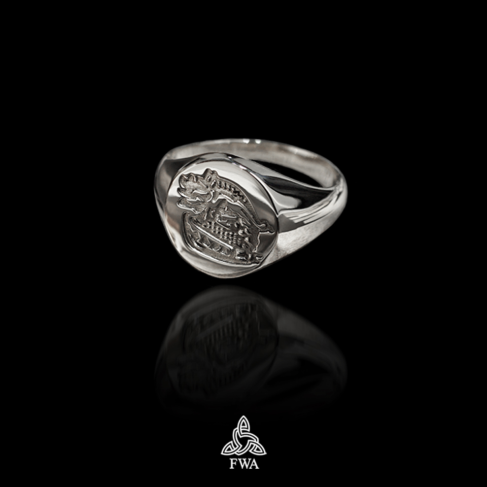 Nhẫn bạc nam FWA Kingsman Signet | Shopee Việt Nam