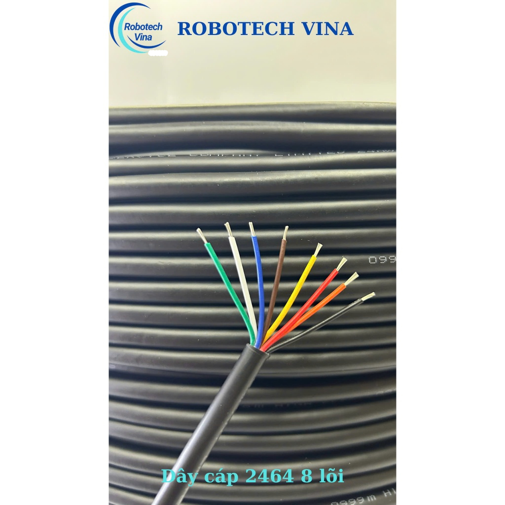 Dây cáp tín hiệu 8 lõi 2464 24awg 26awg truyền tín hiệu, truyền tín ...