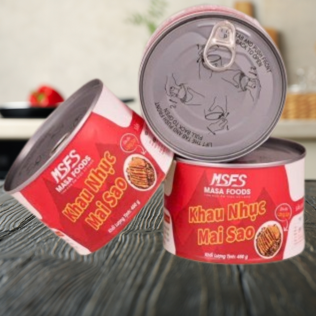 Khâu Nhục Đóng Hộp Masa Foods Đặc Sản Xứ Lạng | Shopee Việt Nam