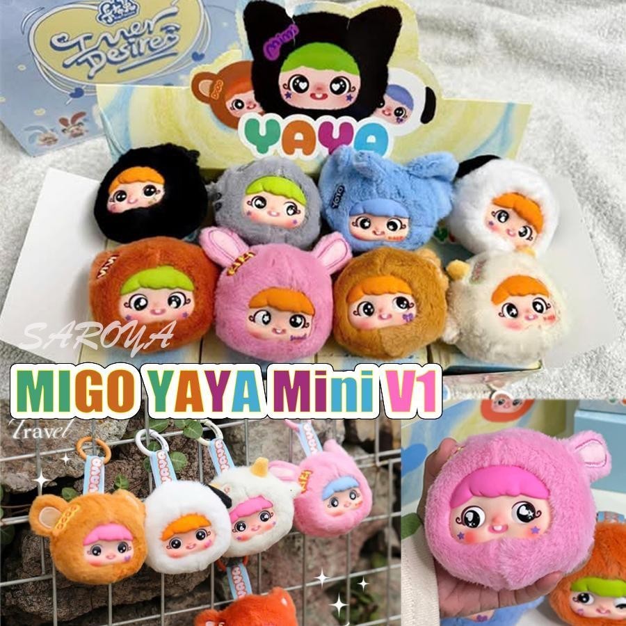(Chuẩn auth - Bao check) Migo Yaya V1 động vật full set 8 box, blindbox ...