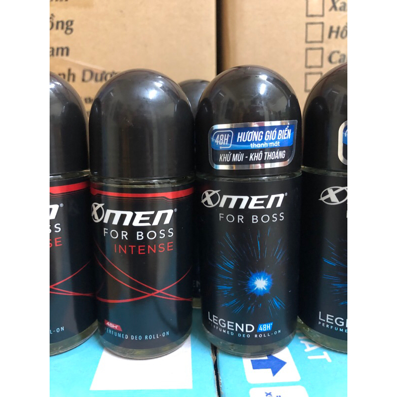 Lăn khử mùi X-Men For Boss chai 50ml chính hãng date 2027 ( hình shop ...