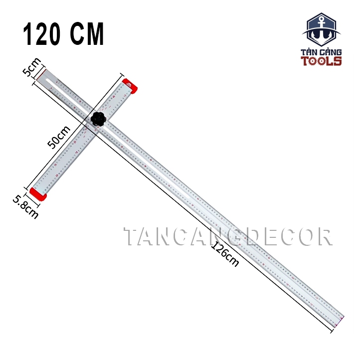 Thước Đo Góc Chữ T 120 Cm | Shopee Việt Nam