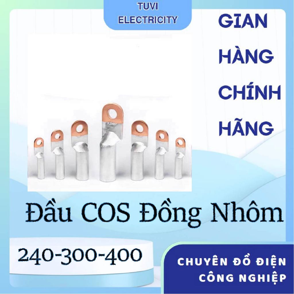 Cos xử lý đồng nhôm AM các Phi 240-300-400, ĐẦU CỐT ĐỒNG NHÔM | Shopee Việt Nam