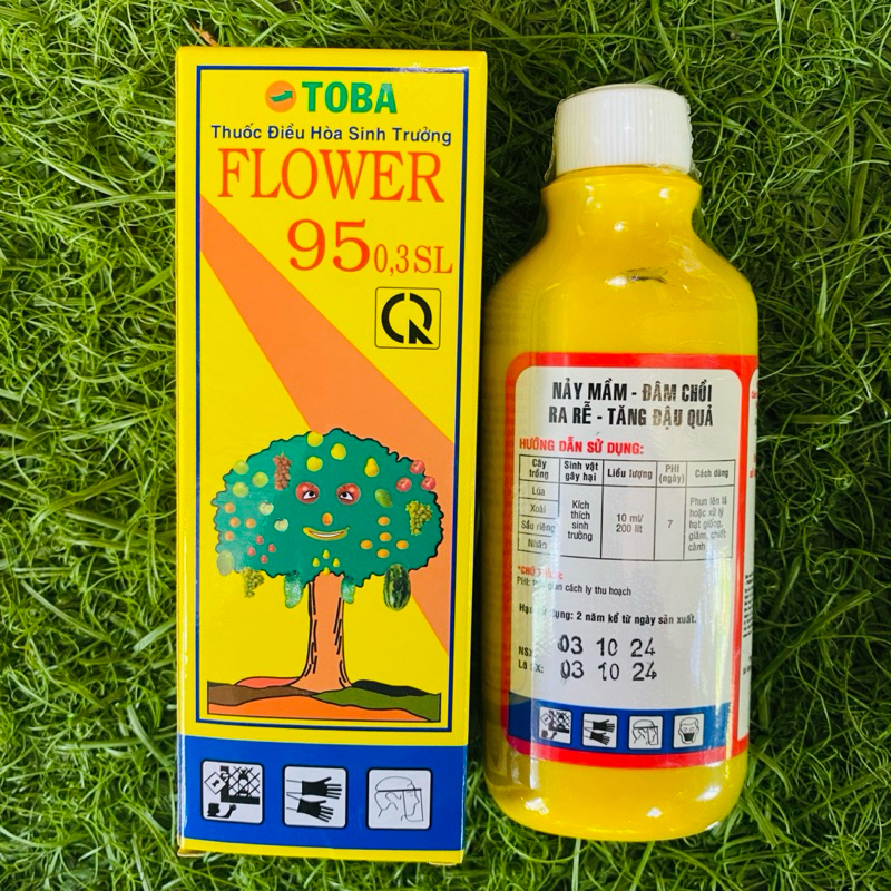 Phân bón FLOWER - 95 (F95) 0.3SL | Quy cách chai 100ml | Chính hãng Công ty TOBA. | Shopee Việt Nam