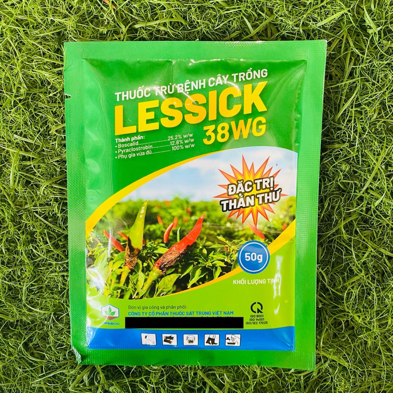 LESSICK 38WG gói 50gr - Công ty VIPESCO - Chuyên thán thư Ớt. Dứt điểm ...