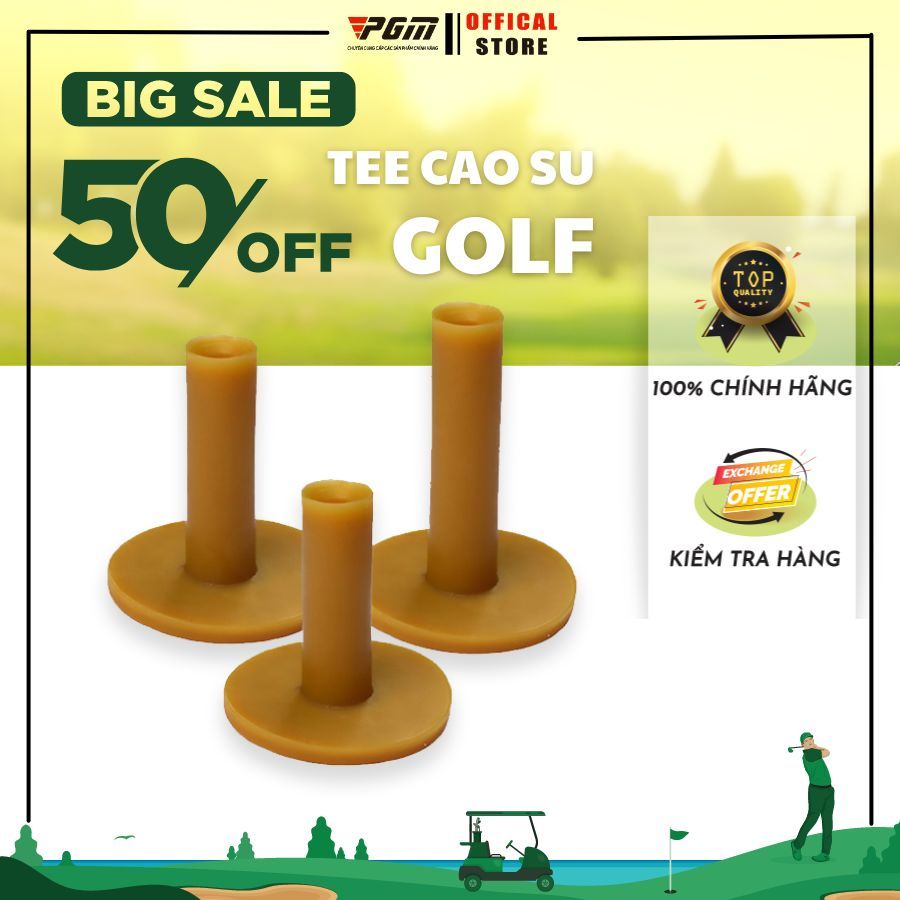 Tee Golf Cao Su, Tee Golf PGM Dành Cho Luyện Tập, Chất Lượng Cao, Bền Bỉ | Shopee Việt Nam