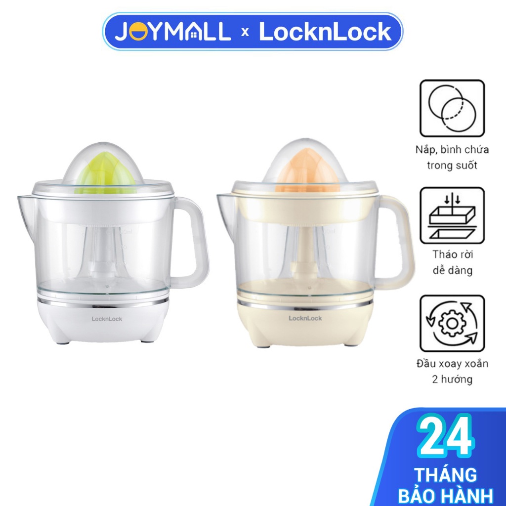 Máy Vắt Cam LocknLock EJJ231 700ml 40W, Hàng Chính Hãng, Xoay Ép 2 ...