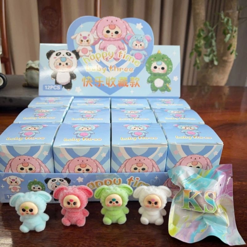 Hộp Bất Ngờ Babythree, LaBuBu Dễ Thương, Set 12 Hộp Blindbox Babythree ...