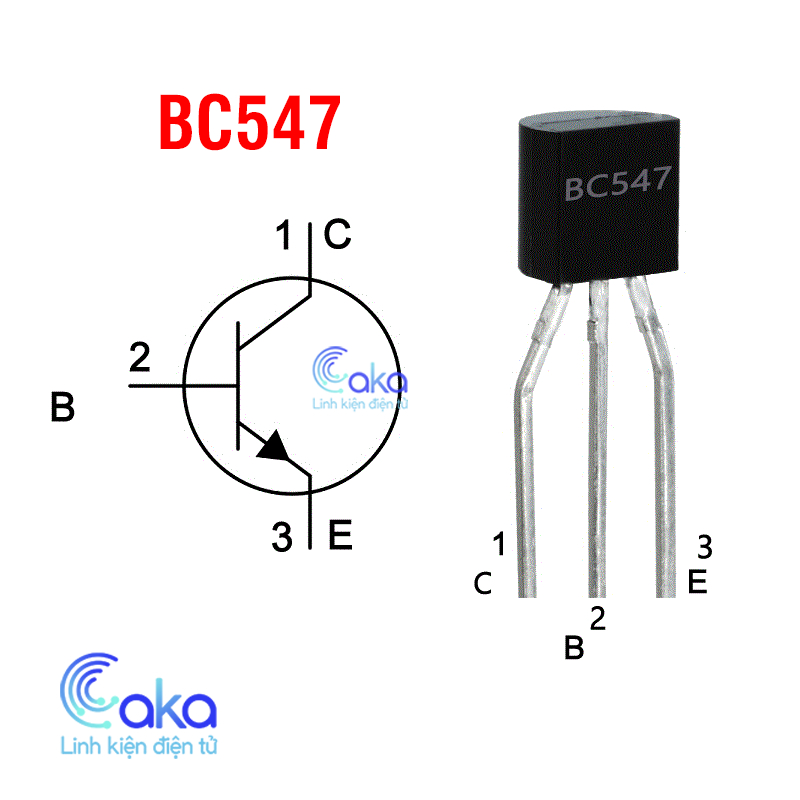 Gói 10 - Transistor BC547 NPN 0.1A-50V | Shopee Việt Nam