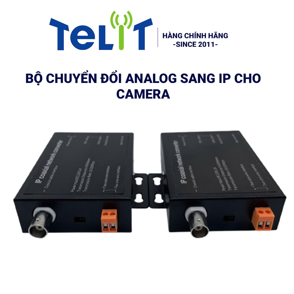 Bộ chuyển đổi Analog sang IP cho camera. Converter Analog to IP. BH 12 ...