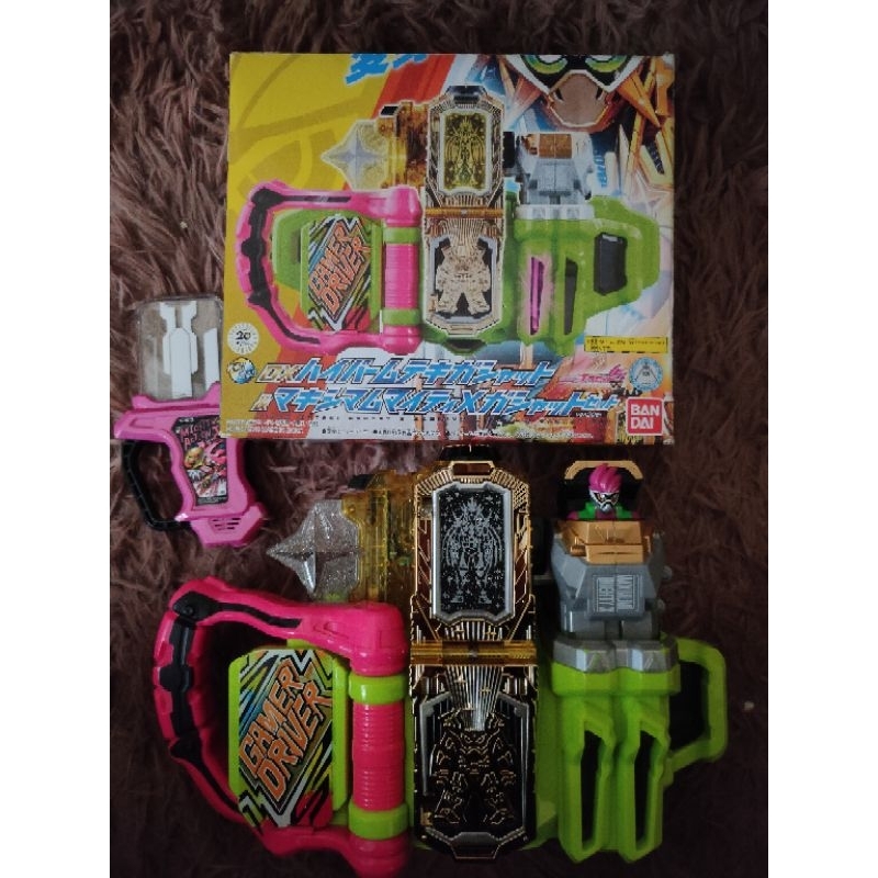 DX Gamer Driver Hyper Muteki Gashat - Kamen Rider Exaid Hiệp sĩ mặt nạ Game thủ Ex-aid | Shopee ...