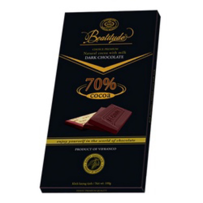 Sôcôla Beatitude Dark thanh 100G | Shopee Việt Nam